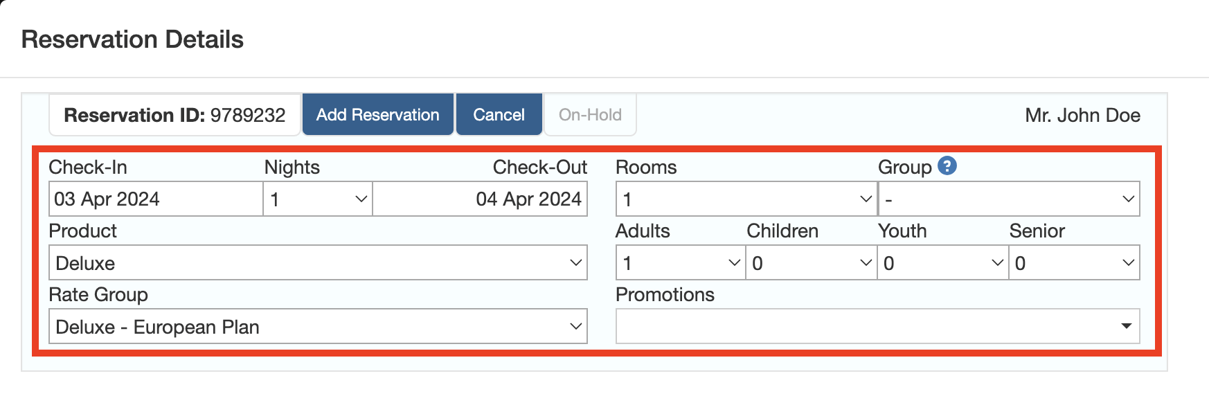 How to modify a reservation? - OnRes