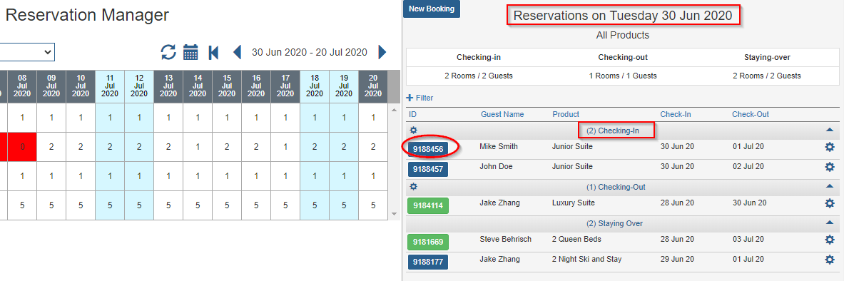 How to check-in a guest? - OnRes