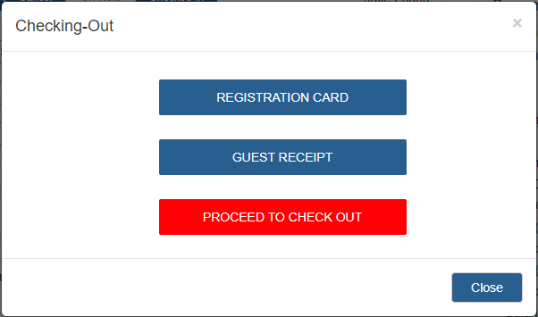 How to check-out a guest? - OnRes