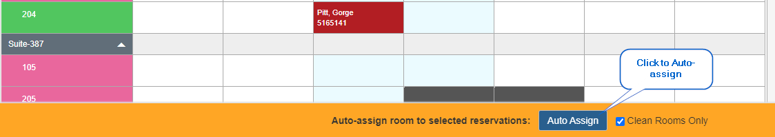 How to do room auto-assignment? - OnRes